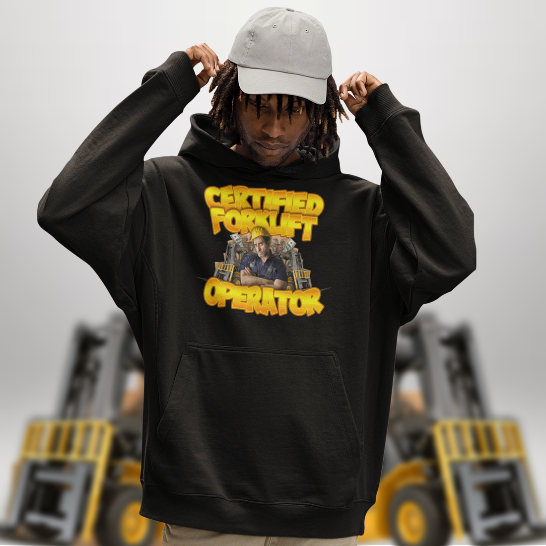 Certified ForkLift Operator Hoodie – Designed By The Boys
